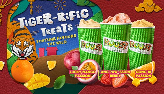 Tiger-rific Treats - Boost Juice