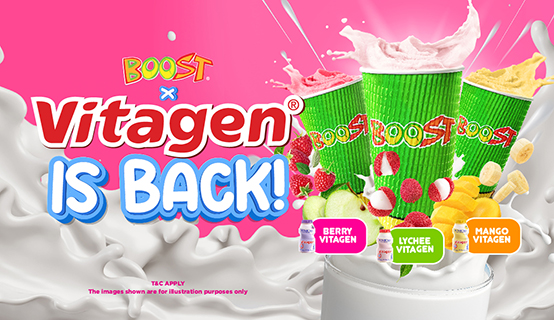 VITAGEN is Back! - Boost Juice