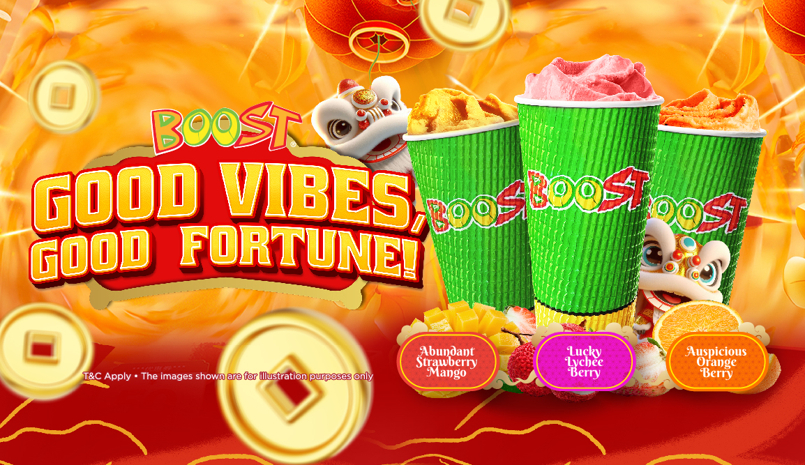 Good Vibes, Good Fortune! - Boost Juice